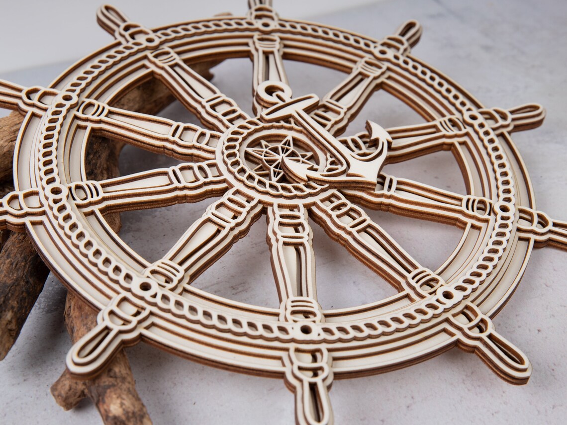 Nautical Sailing Wheel – Your Final Vinyl