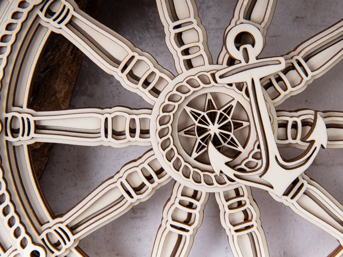 Nautical Sailing Wheel – Your Final Vinyl