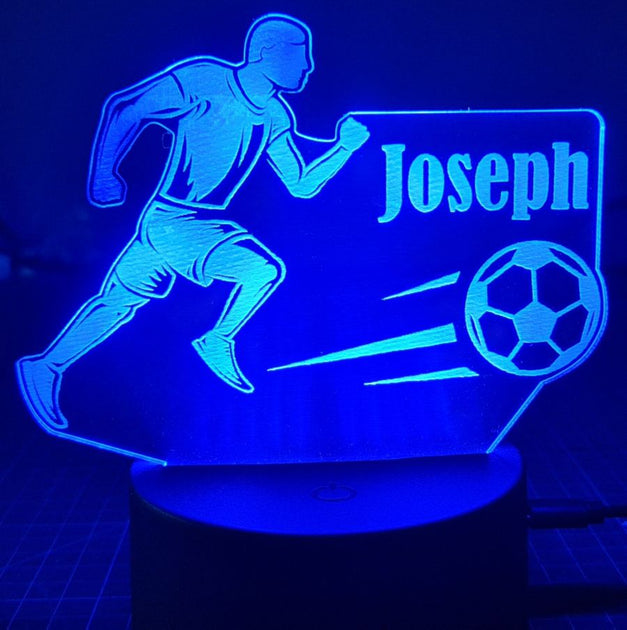 Customised Football LED Night Light – Your Final Vinyl