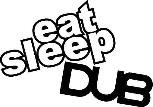 Volkswagen Sticker - eat sleep dub – Your Final Vinyl